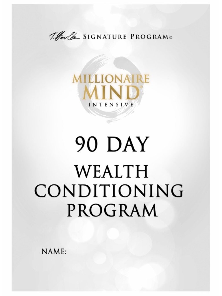 90 Days Workbook (English) | PDF | Wealth | Gratitude
