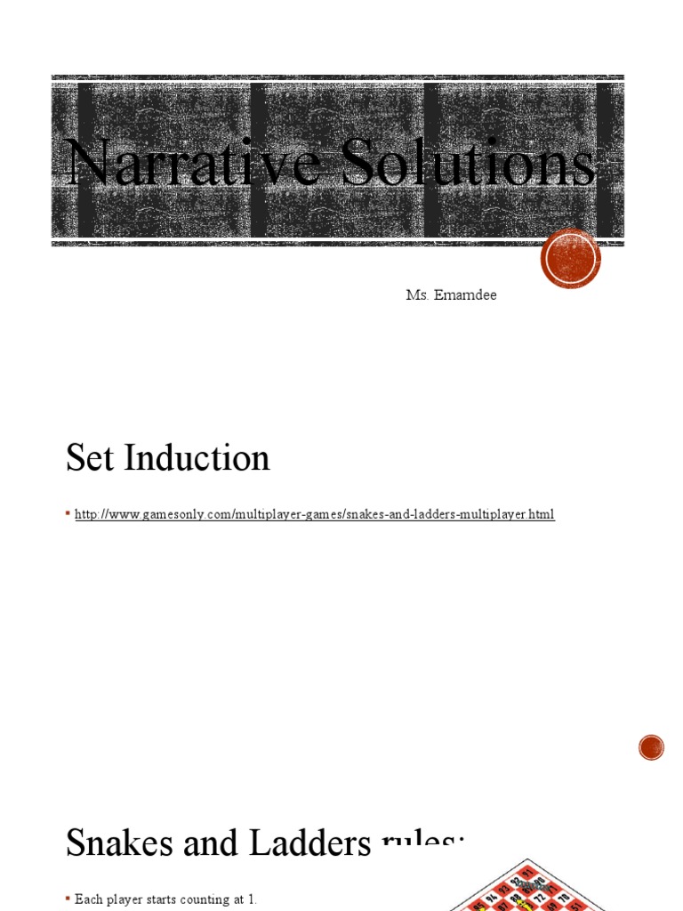 Narrative Solutions | PDF