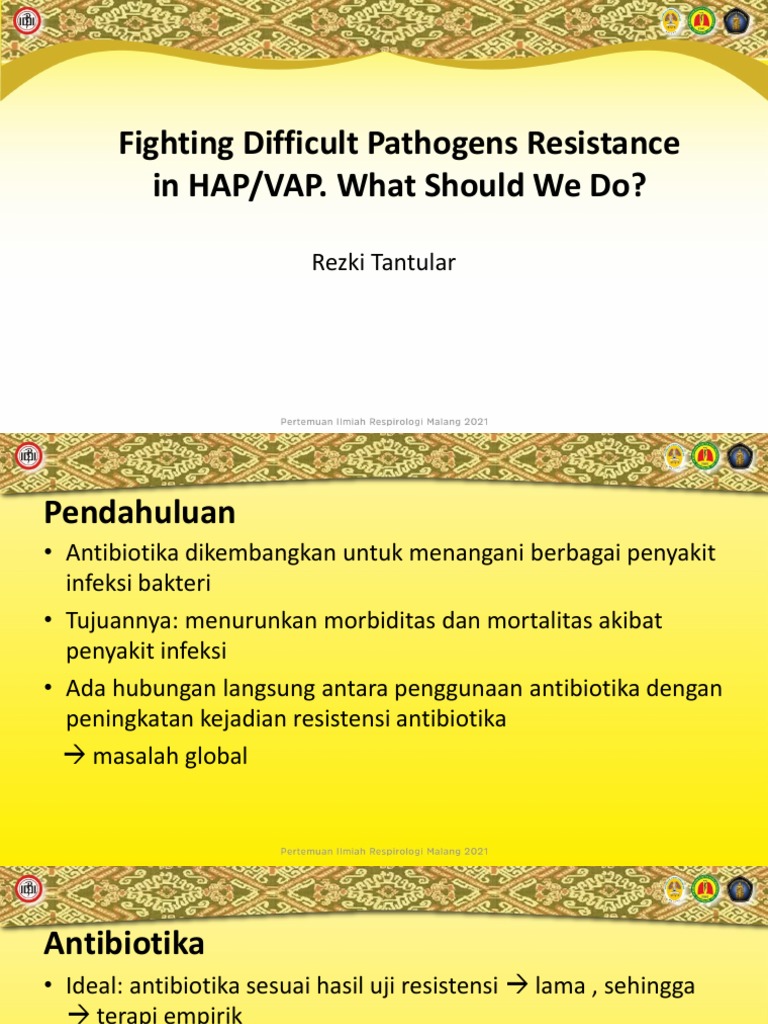 PIR Dr. Rezki Tantular SPP (K) HAP VAP Fix | PDF