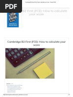 Understanding CAE Score Calculation | PDF | Tests | Qualifications