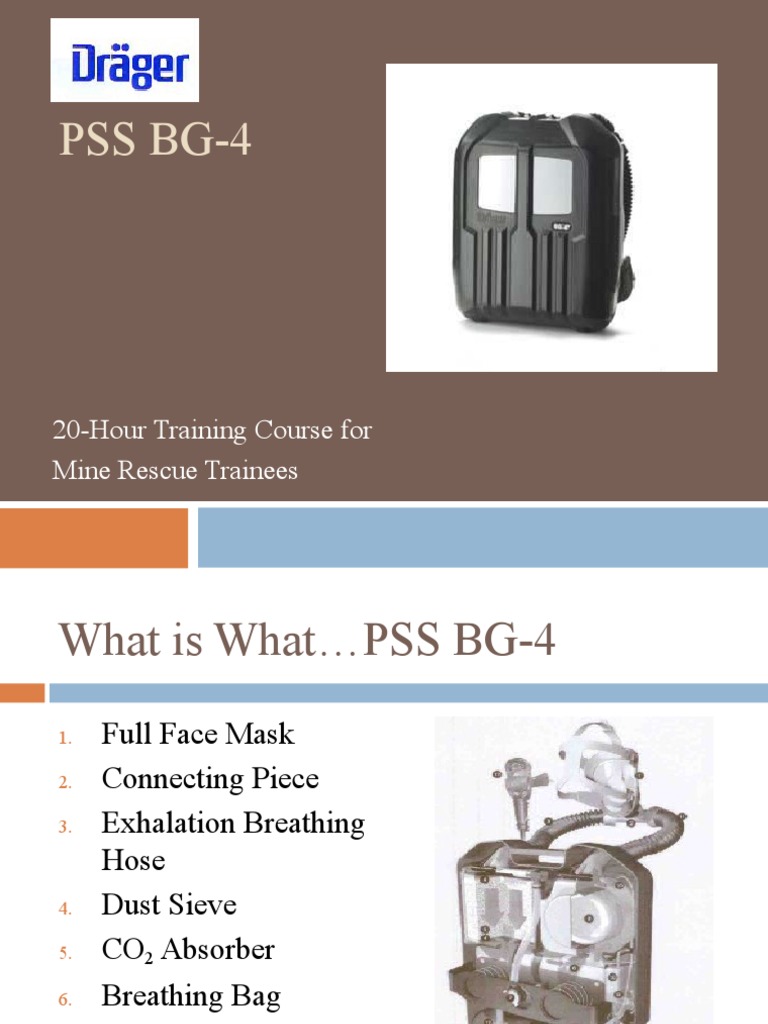 Draeger BG 4 | PDF | Electrical Connector | Breathing