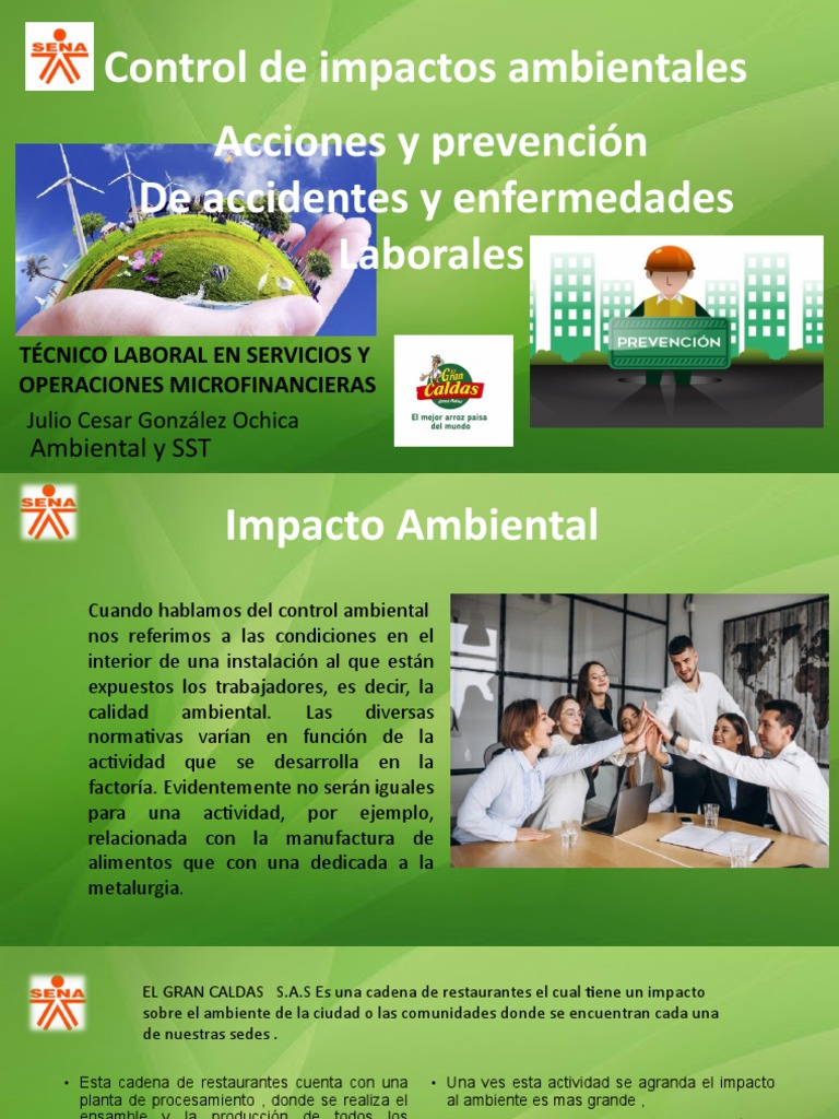 Presentacion Ambiental y SST | PDF | Residuos | Entorno natural
