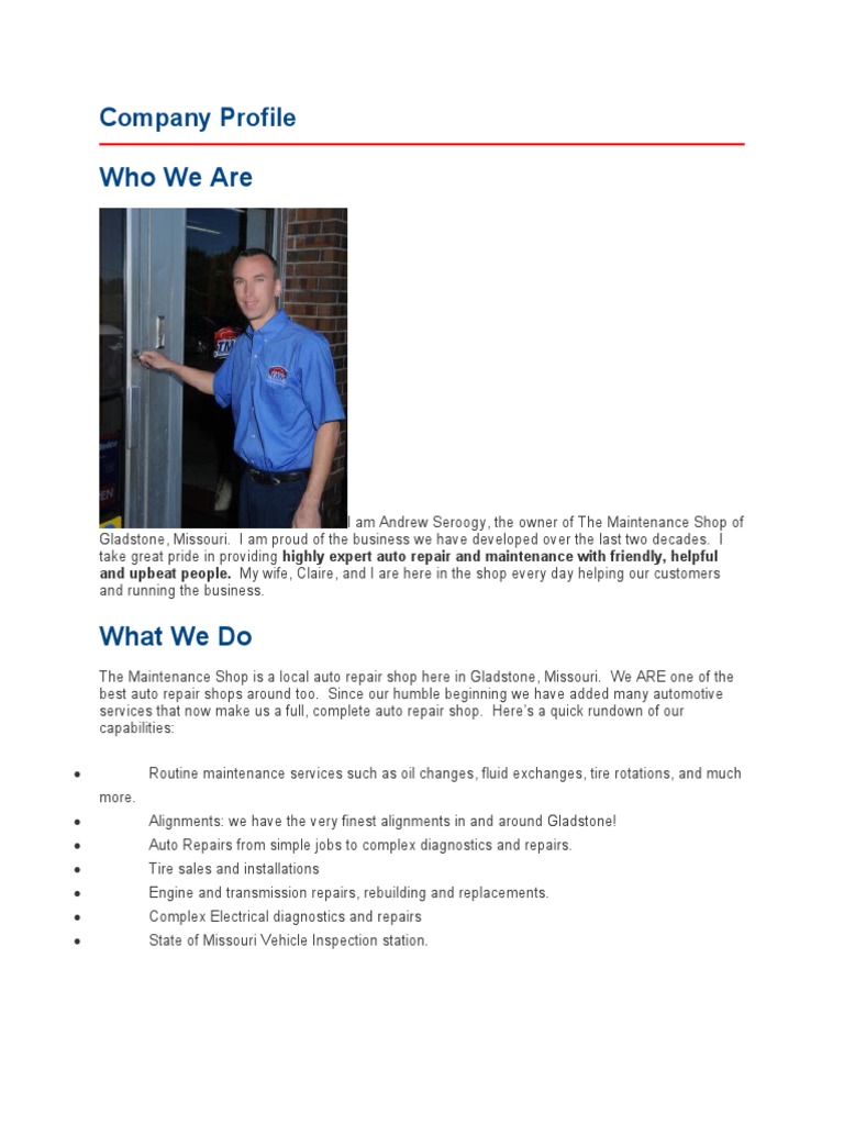 Introduction To Workshop | PDF | Auto Mechanic | Car
