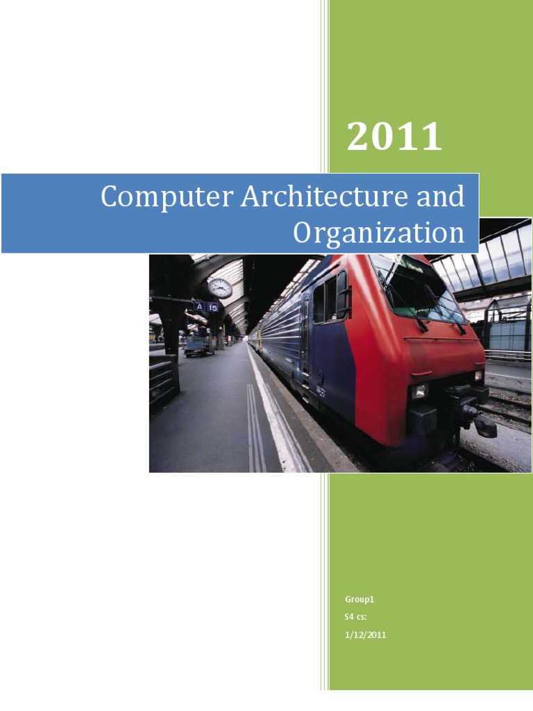 CAO Module 1 | PDF | Assembly Language | Central Processing Unit