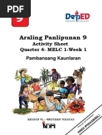 Q4 - AP9 - Week 6 - Ang Mga Gampanin NG Sektor NG Paglilingkod | PDF