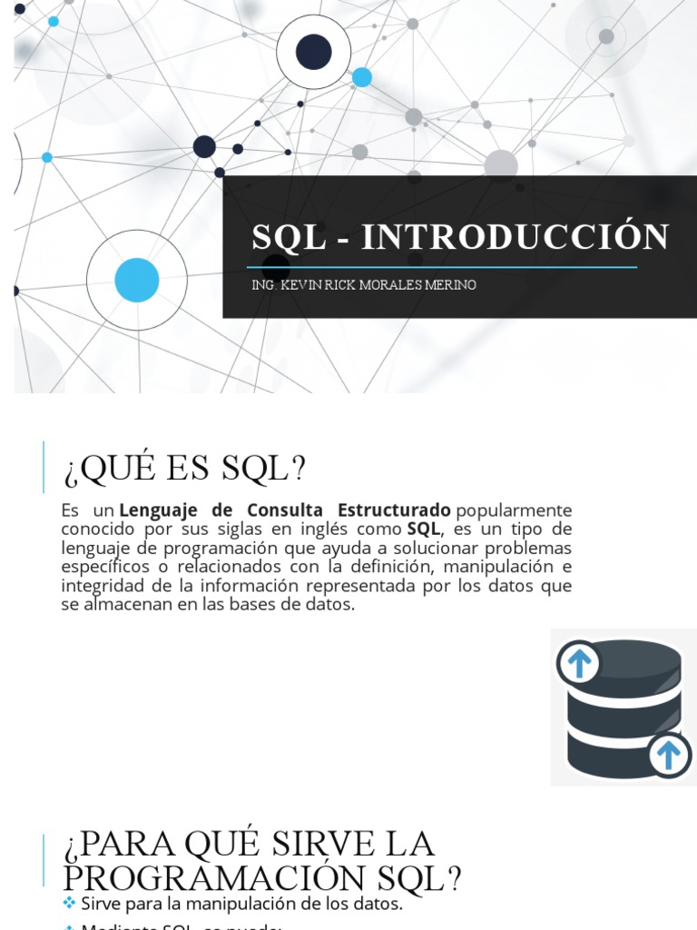 SQL Intro | PDF | Servidor SQL de Microsoft | SQL