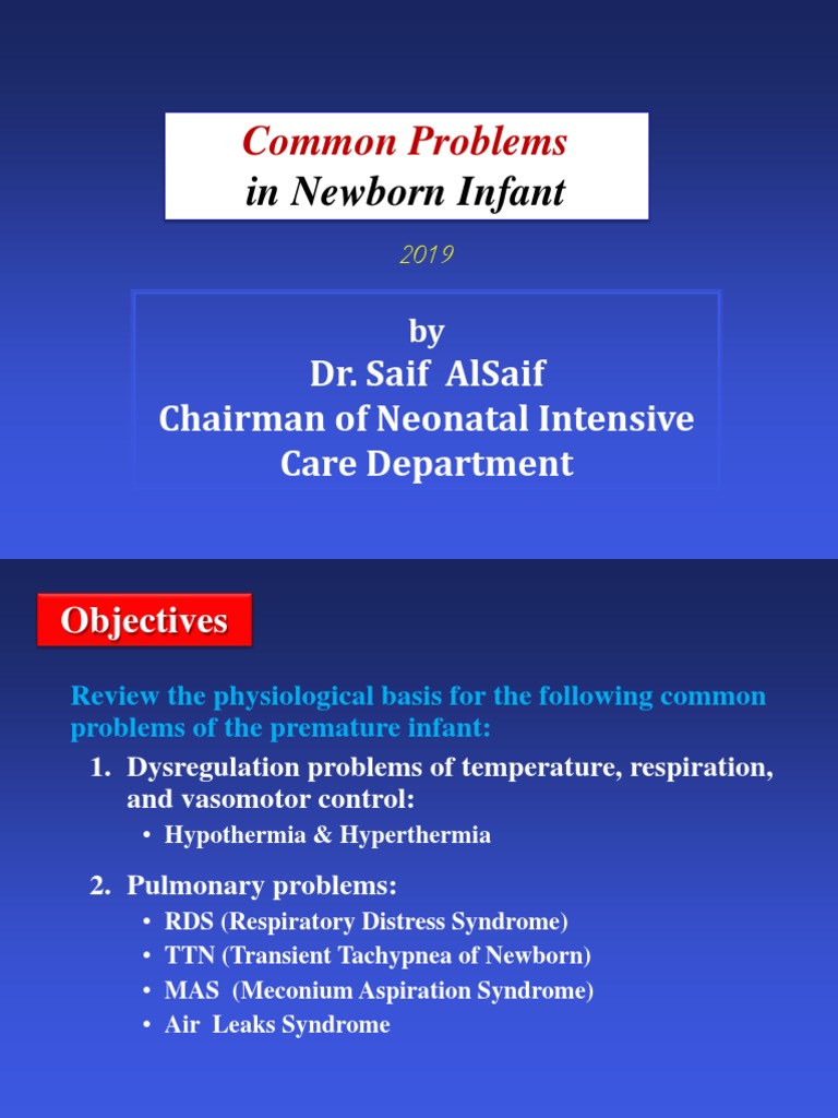 Common Problems: in Newborn Infant | Download Free PDF | Preterm Birth ...