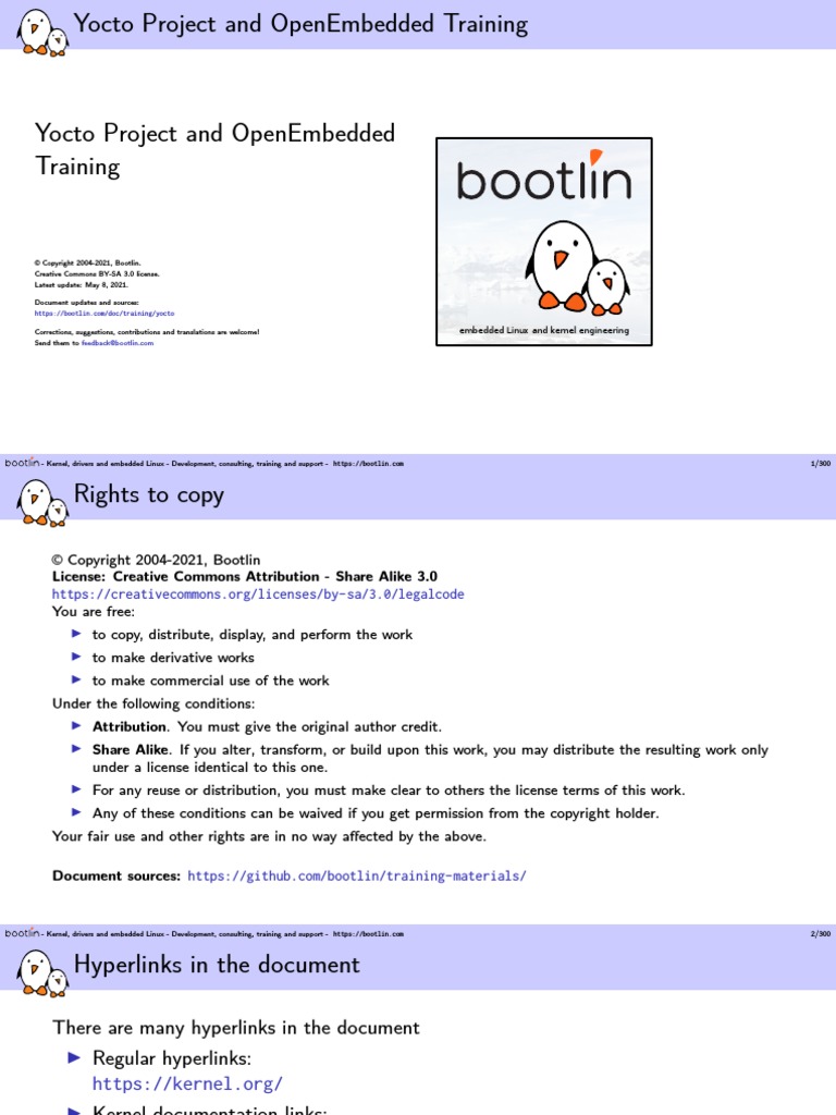 Yocto Slides | PDF | Device Driver | Linux