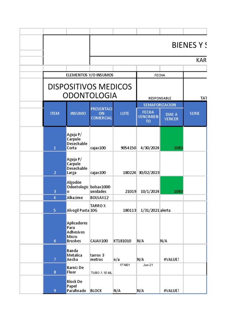 Kardex Virtual | PDF | Materiales de construcción | Sustancias químicas