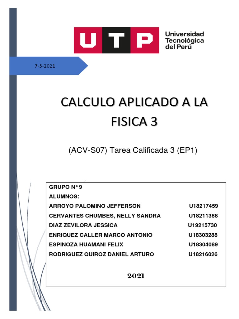 Acv-S07 Tarea Calificada 3 Ep1 | PDF