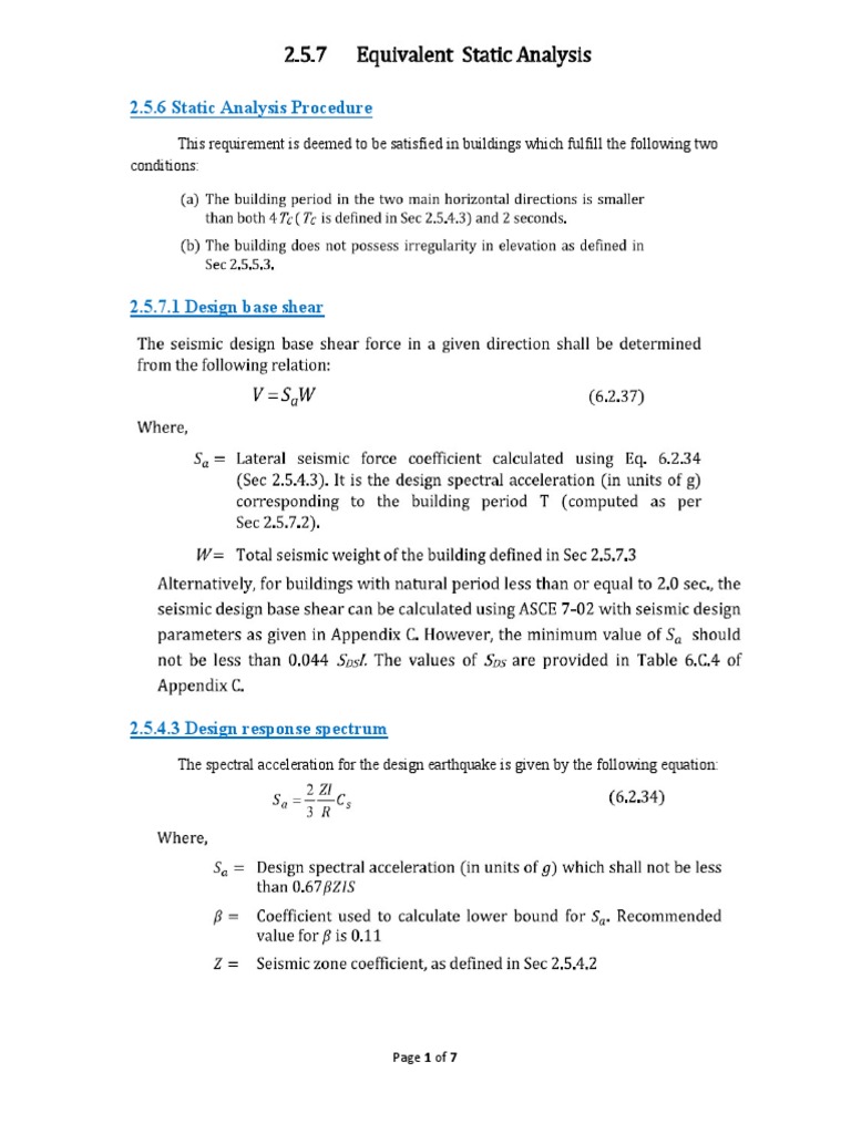 Equivalent Static Analysis | PDF
