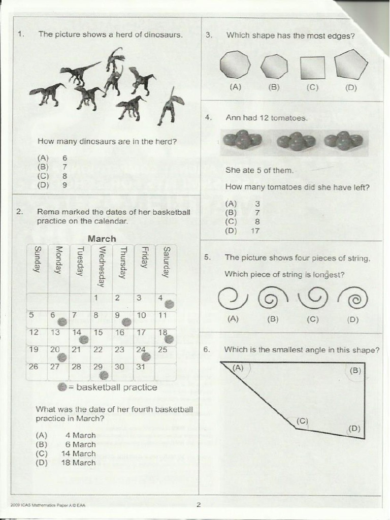2009 Maths | PDF