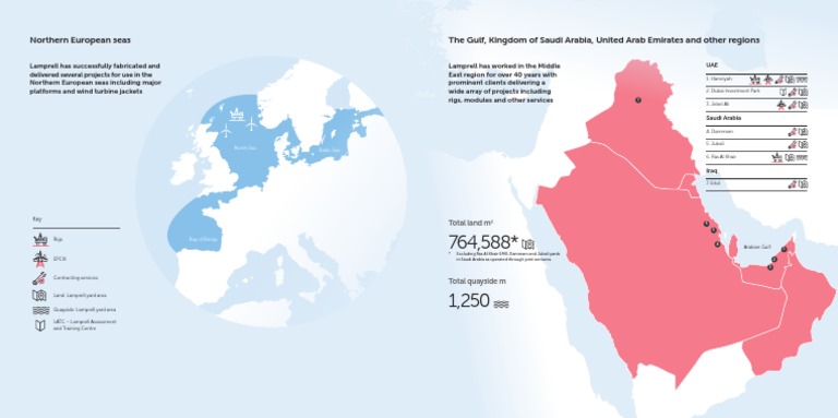 Lamprell AR19 Map Spread | PDF | United Arab Emirates | Middle East