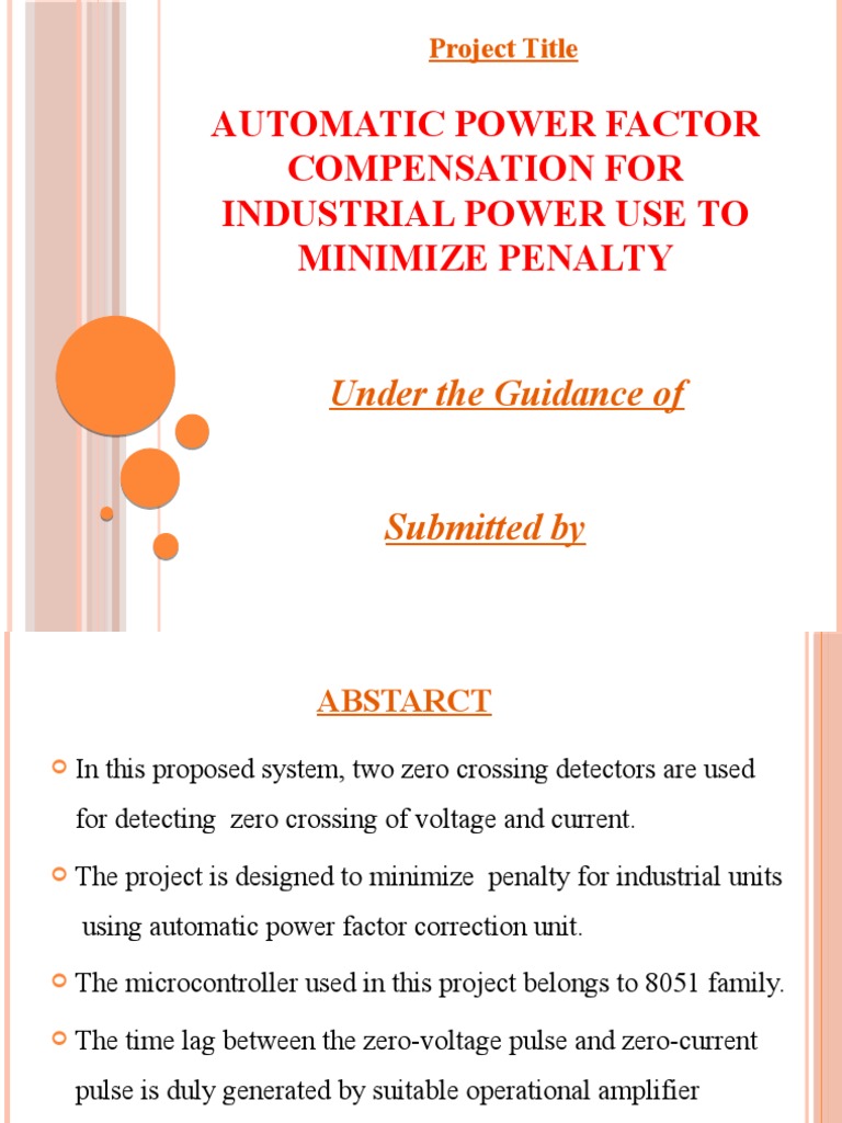 Power Factor | PDF | Relay | Power Supply