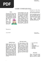 Video Games Overview | PDF | Video Games | Virtual Reality