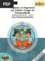 Ang Pagsulat NG Paglalarawan Ay Maaaring Subhetibo o Obhetibo | PDF