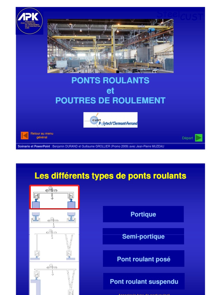 Poutre de Roulement | Descargar gratis PDF | Fatigue (matériau) | Pont
