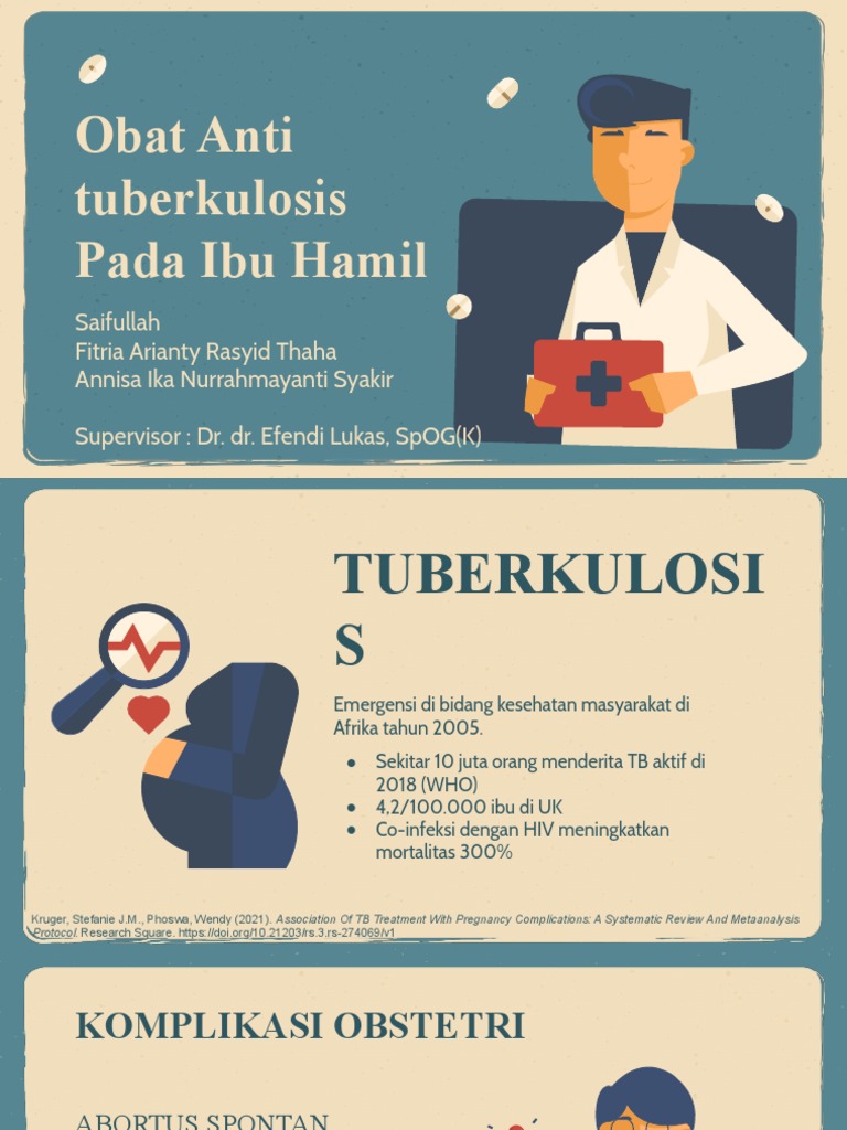 Obat Anti Tuberkulosis Pada Ibu Hamil | PDF | Tuberculosis | Medical ...