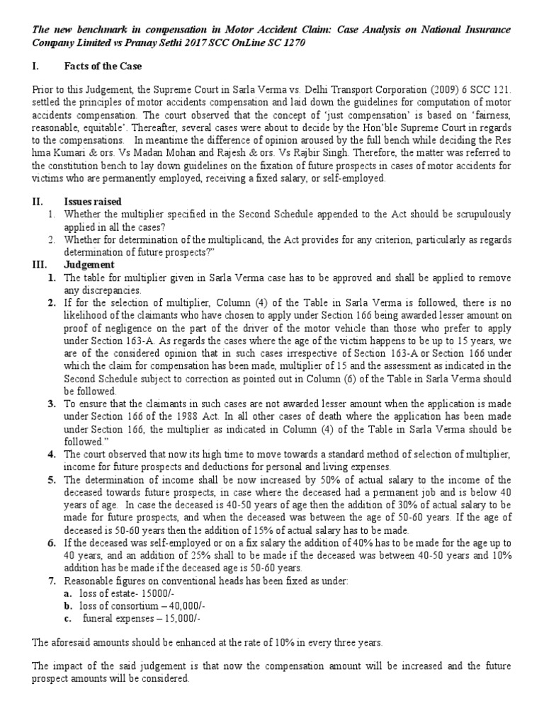 Pranay Sethi | PDF | Supreme Court Of India | Salary
