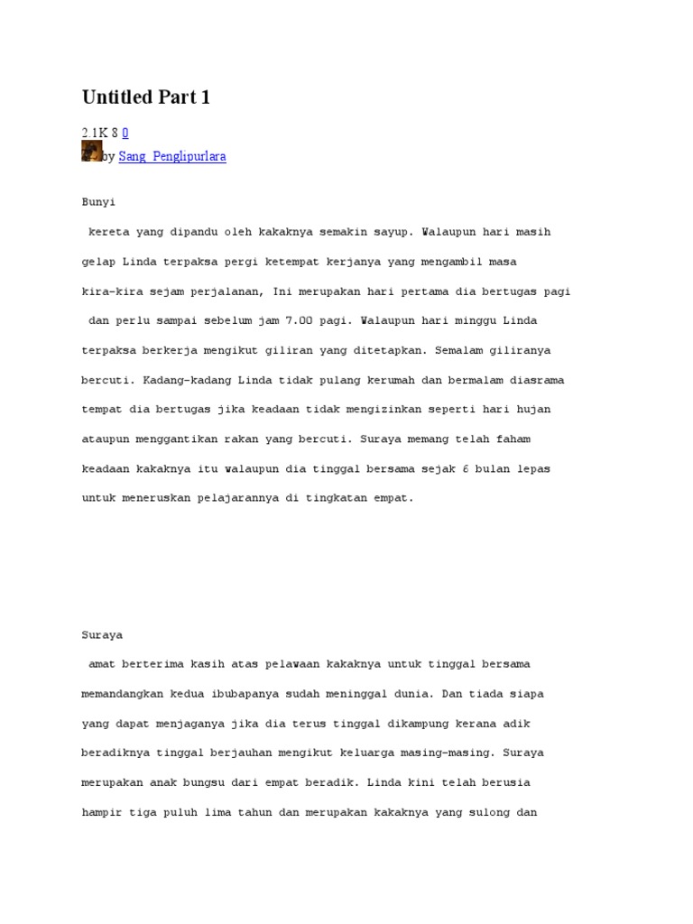 Adik Ipar Suraya | PDF | Fiksi Misteri, Thriller, & Kejahatan