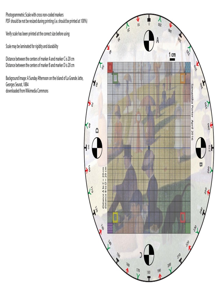 Photogrammetric Scale Noncoded Markers Medium 20mm | PDF