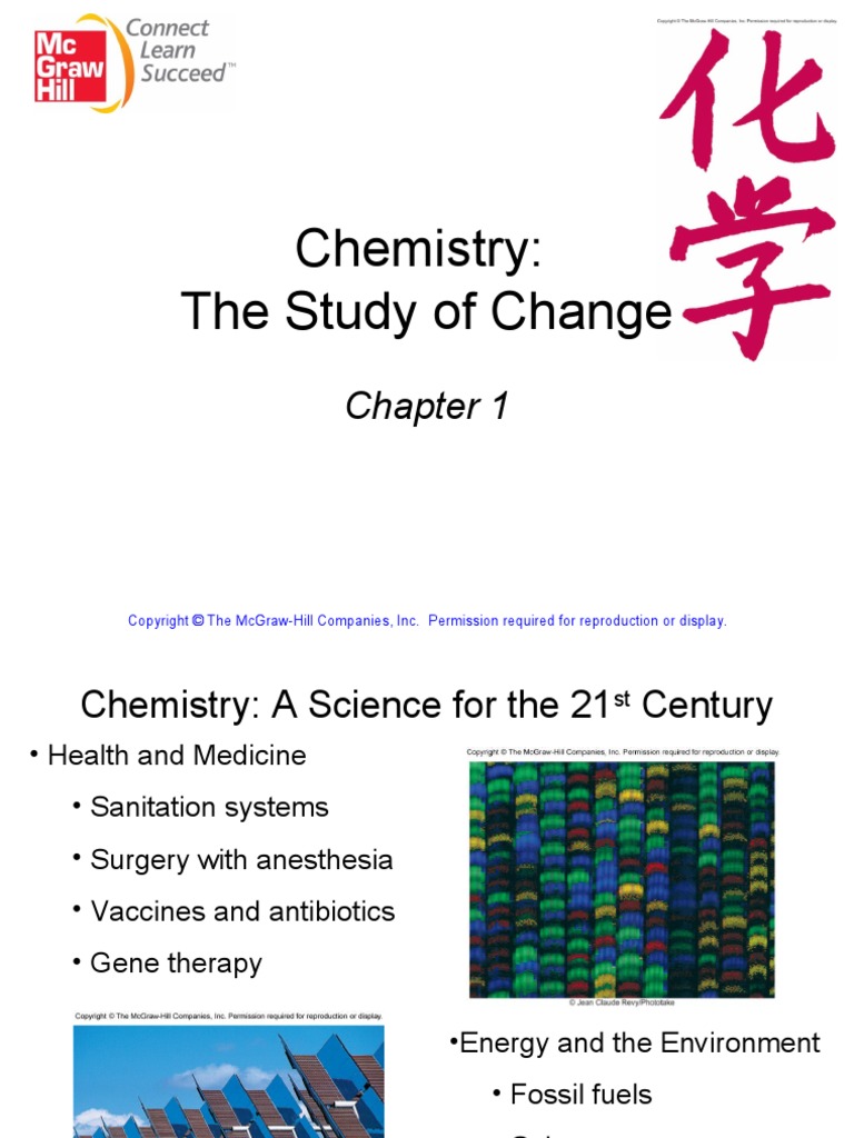 Chapter 1 Chemistry The Study of Change | PDF | Significant Figures ...