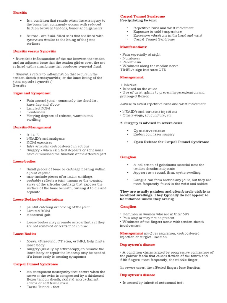 Precipitating Factors | PDF | Carpal Tunnel Syndrome | Musculoskeletal ...