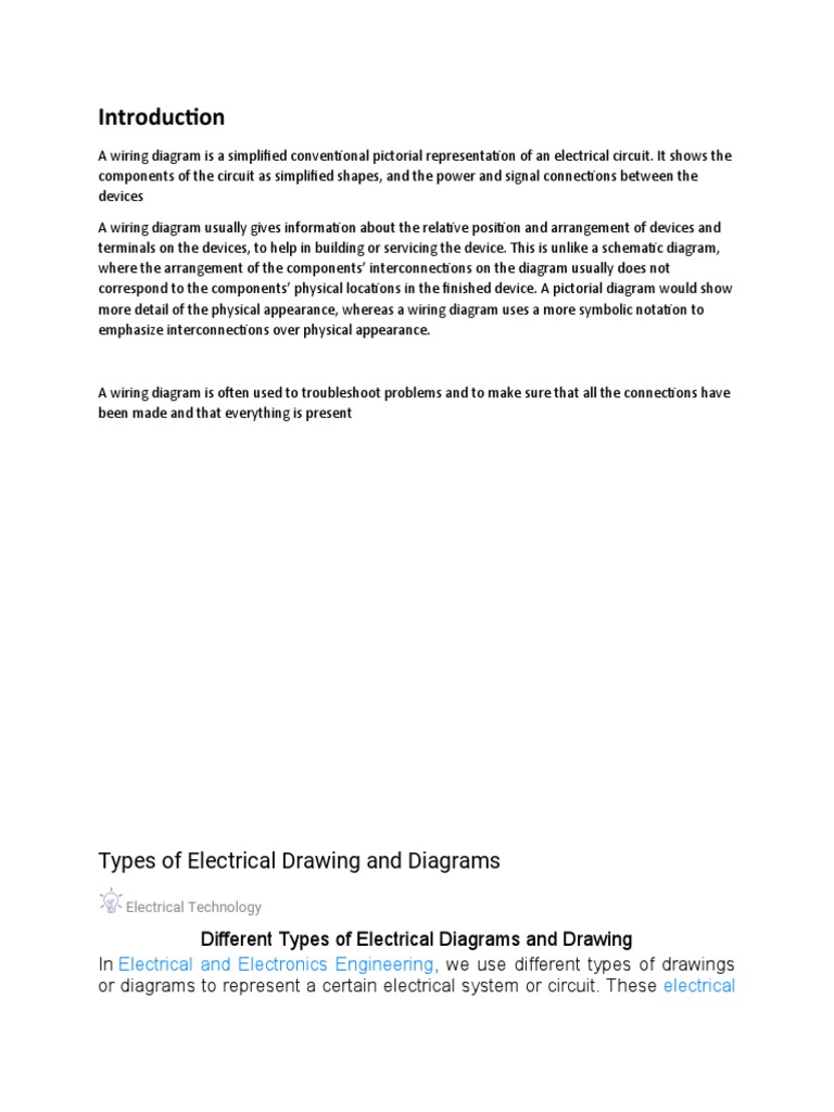 EEC Different Types of Electrical Wiring Diagrams | Download Free PDF ...