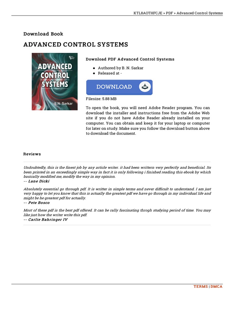 Advanced Control Systems: A Concise Guide to the Principles and ...