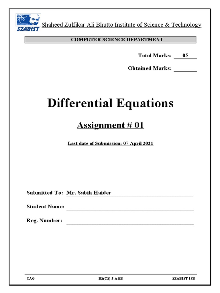 assignment-1a-differential-equations-pdf-ordinary-differential