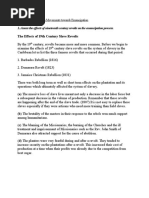 Csec CXC Caribbean History Paper 2 2021 | PDF | Essays