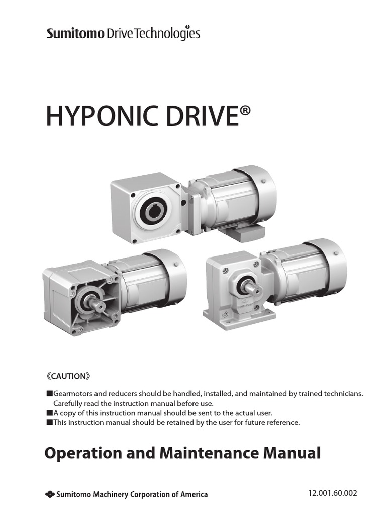 Hyponic Operations and Maintenance Manual (Japanese Product Catalog in ...