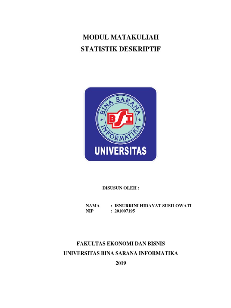 Statistik-Deskriptif IHS | PDF