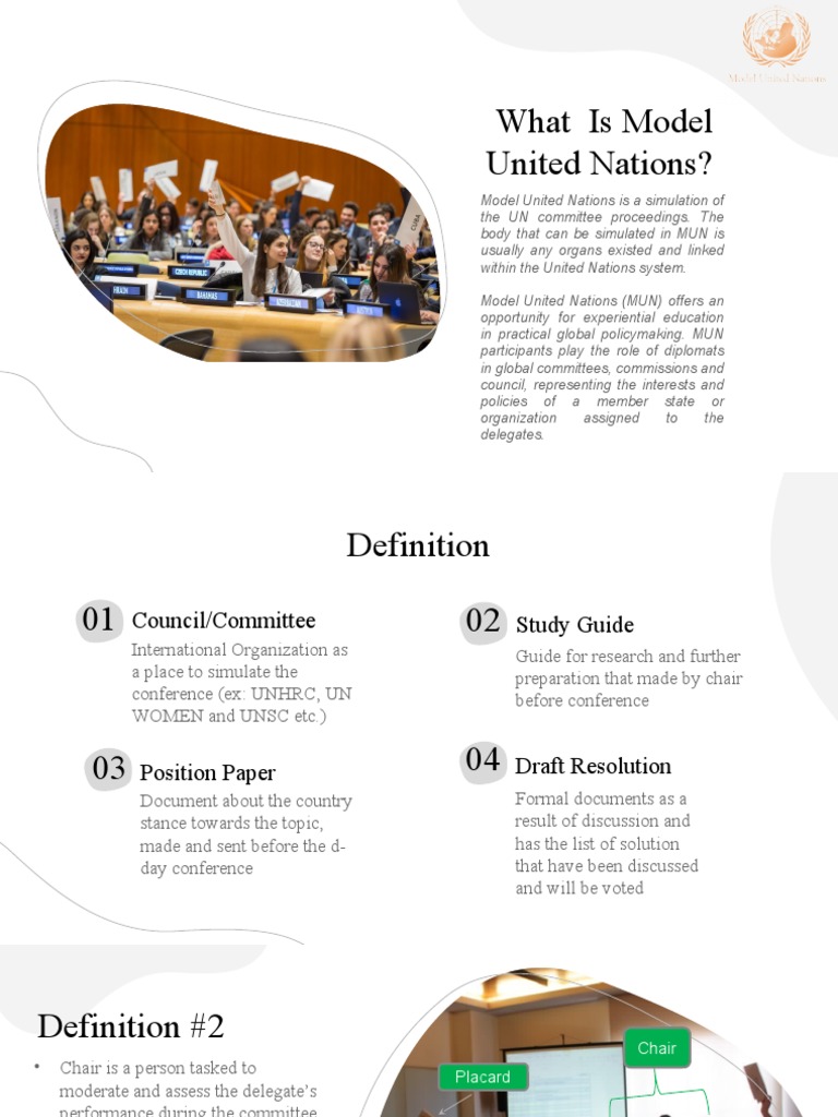 1 Meeting - Introduction To MUN | PDF
