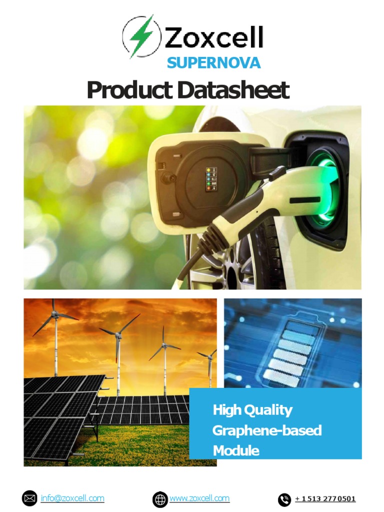 Zoxcell Supercapacitor Modules Overview | PDF | Battery Charger ...