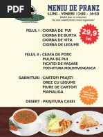 Meniu - Shaorma Socului Kebap | PDF