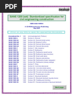 List of SA Codes | PDF | Specification (Technical Standard) | Road Surface