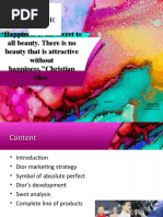 SWOT Analysis For Company Dior v2 | PDF | Brand | E Commerce