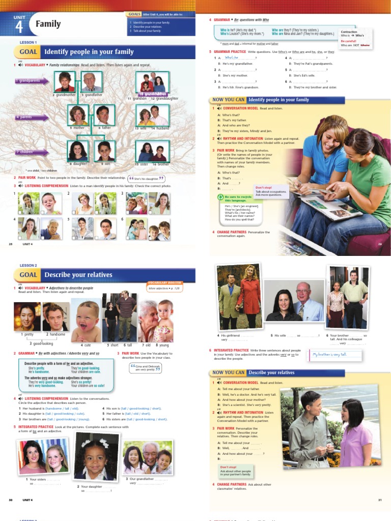 Family: Identify People in Your Family Identify People in Your Family ...