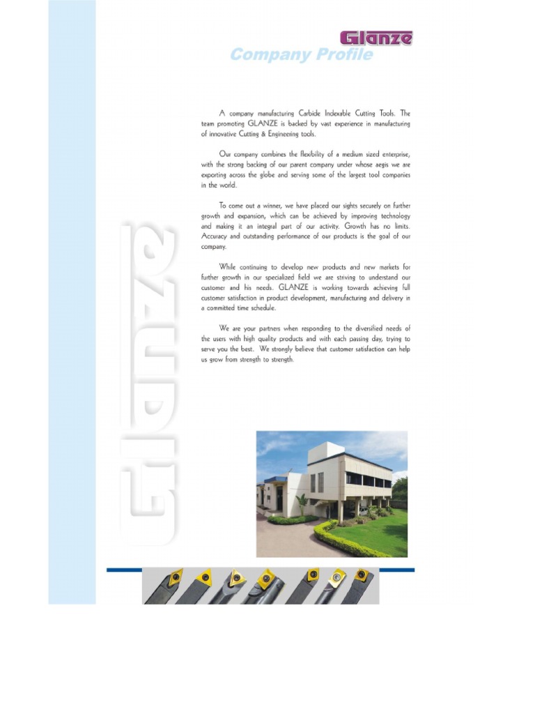 Glanze Catalogue | PDF