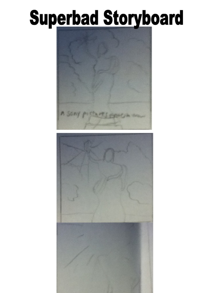 Superbad Storyboard | PDF