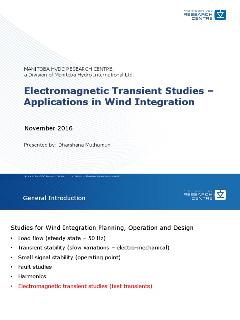 Wind Power Modeling Simulation Using Pscad Pdf High Voltage Direct Current Electric Generator