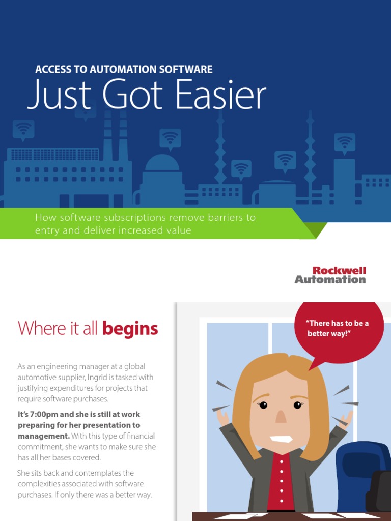 Just Got Easier: Access To Automation Software | PDF | Subscription ...