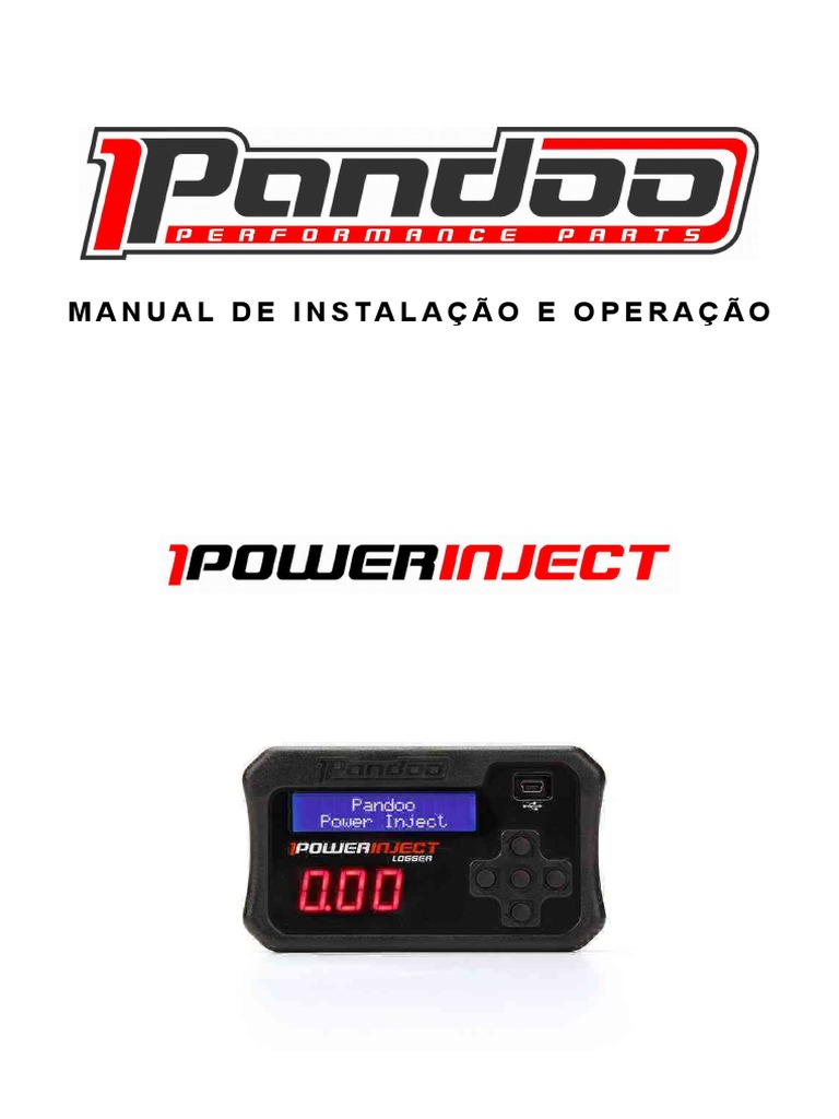 Manual Pandoo Power Inject v0.60 | PDF | PCs (computadores) | Programas