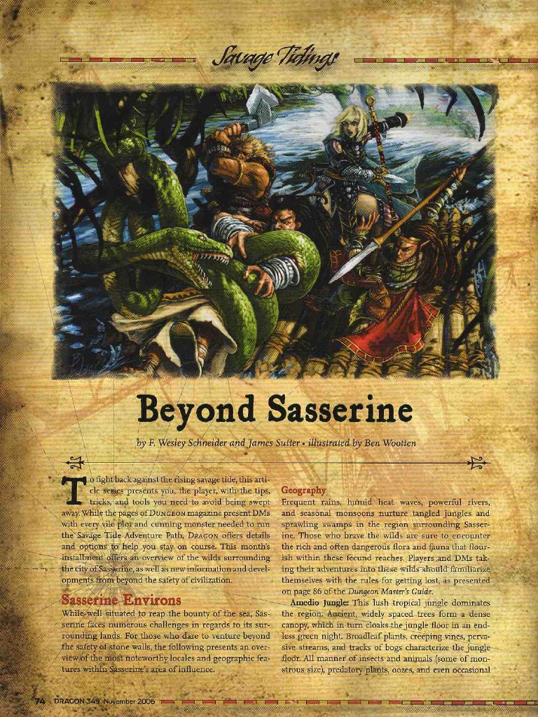 City - Sasserine From Dragon Magazine #349-4 | PDF