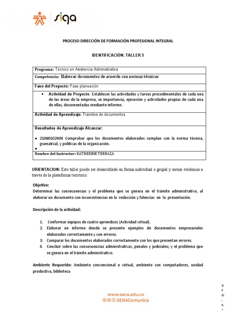 Elaboración de Documentos Empresariales | PDF | Educación avanzada ...