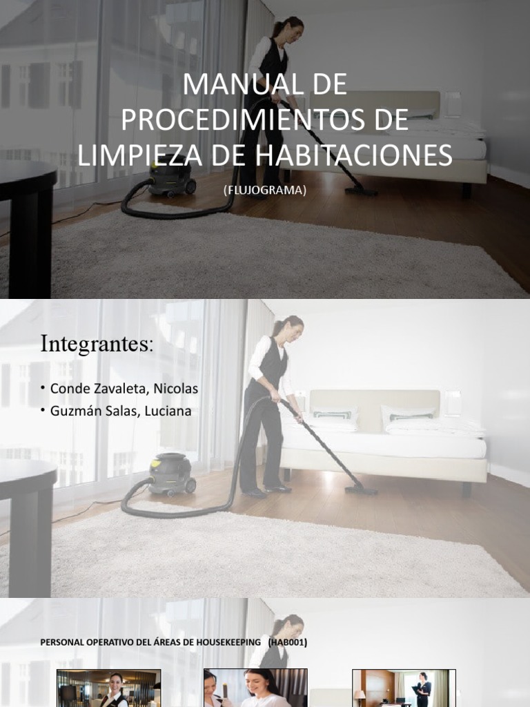 Procedimientos de Limpieza de Habitaciones | PDF | Hotel