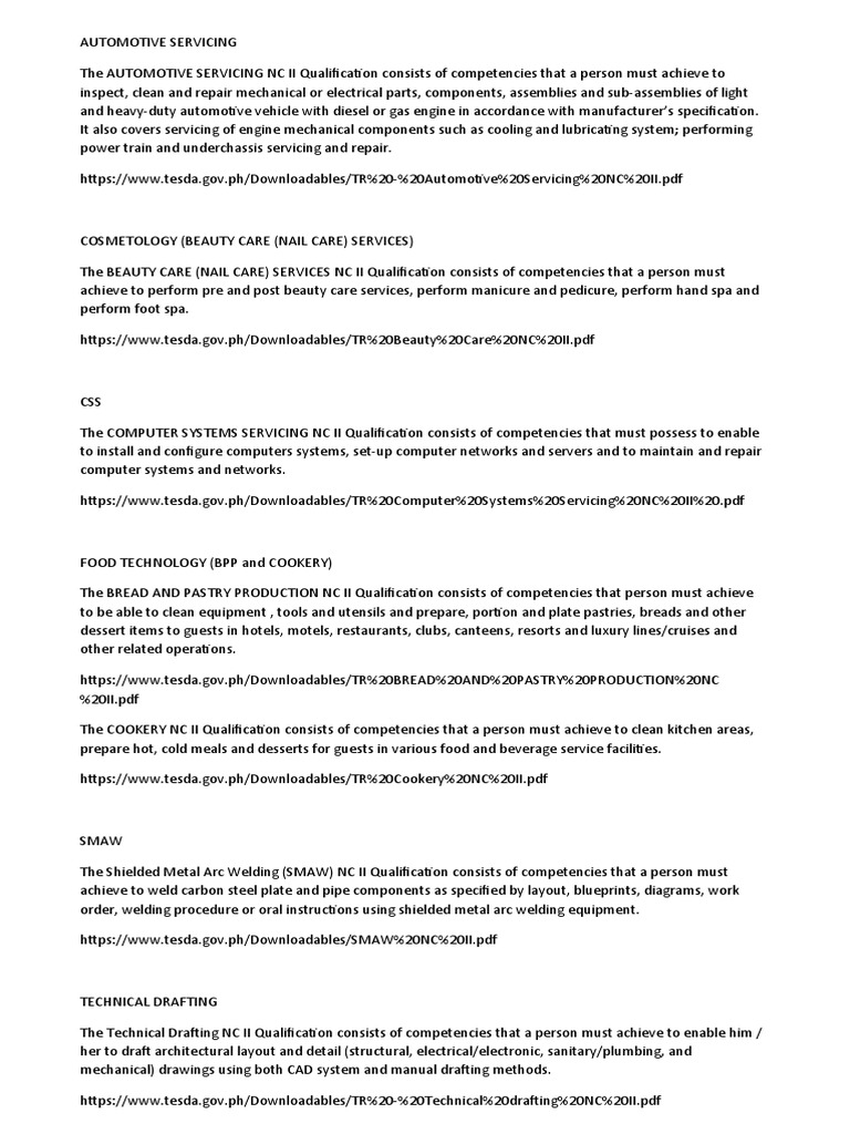 STVEP Special Courses Senior High School Curriculum | PDF | Science ...