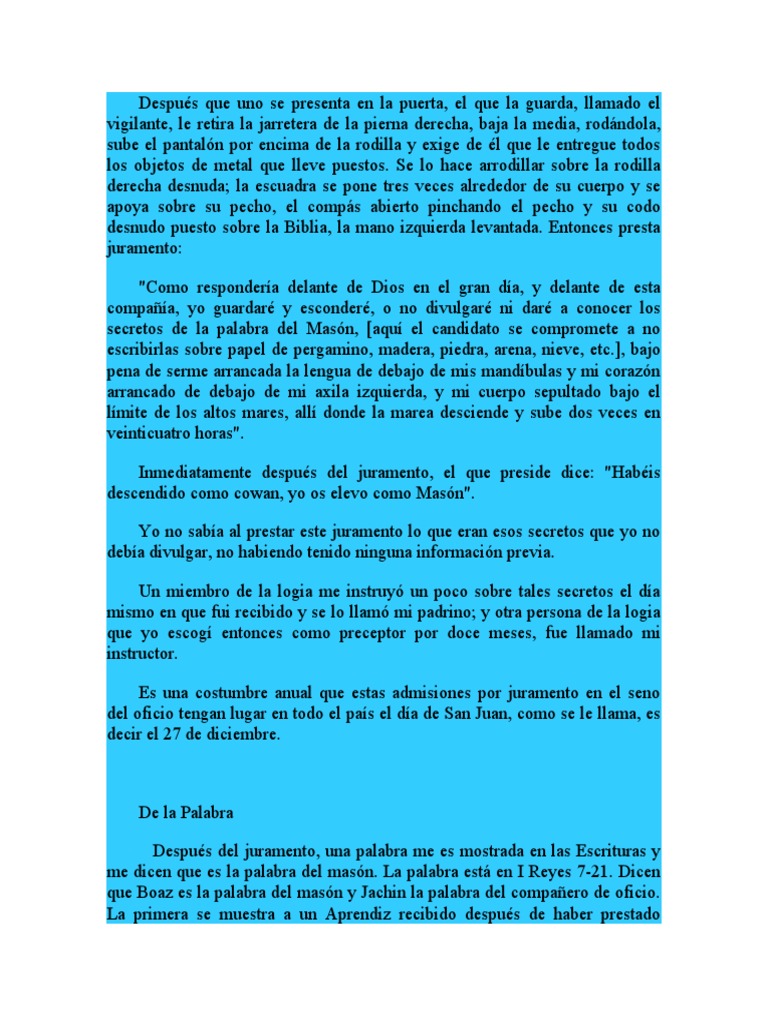 Vida y Muerte | PDF | Masonería