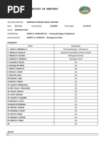 BADAC TEMPLATE - Attendance Sheet | PDF